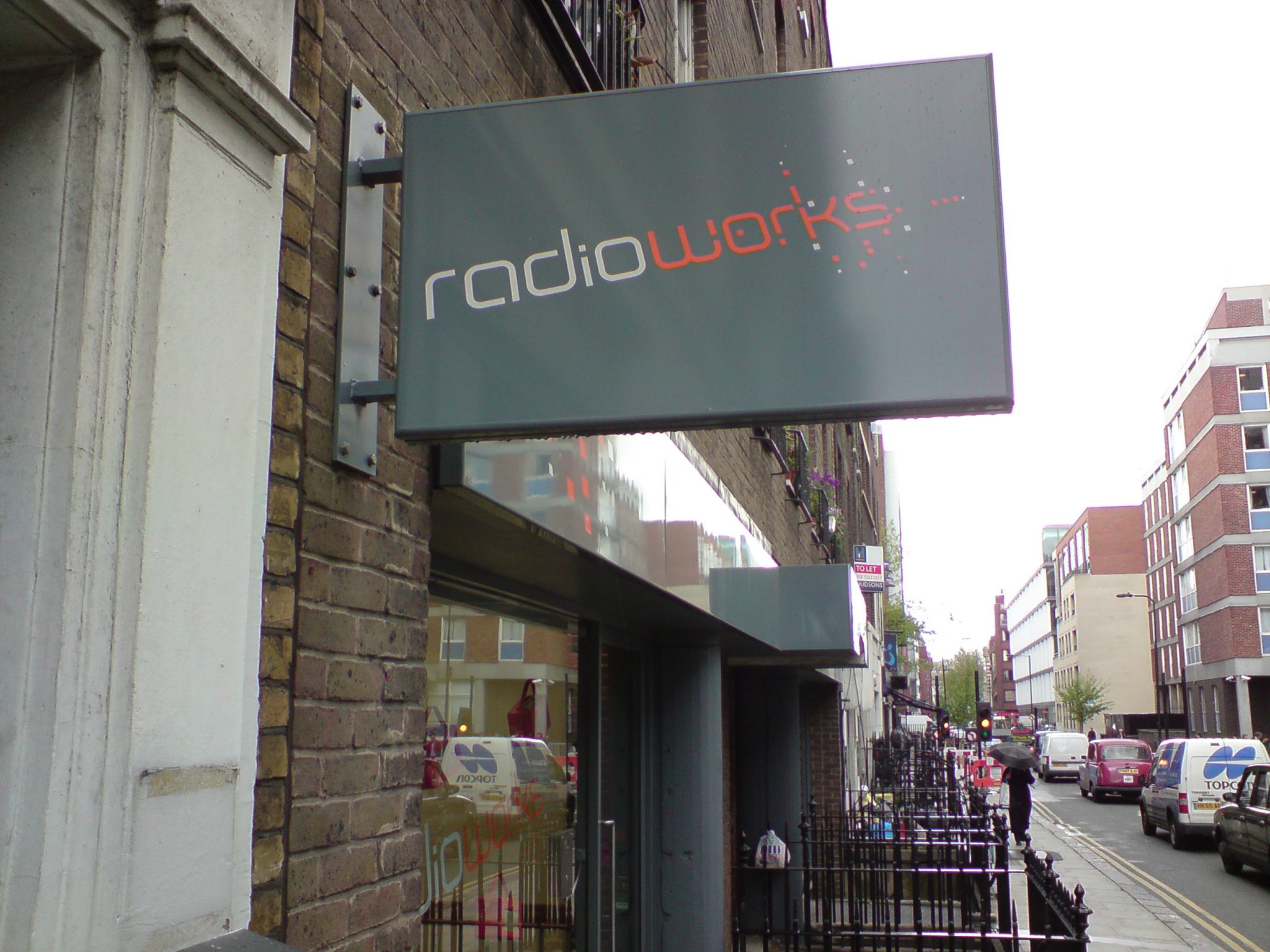Projecting Sign For Shopfront (Radio Works) - Action Signs