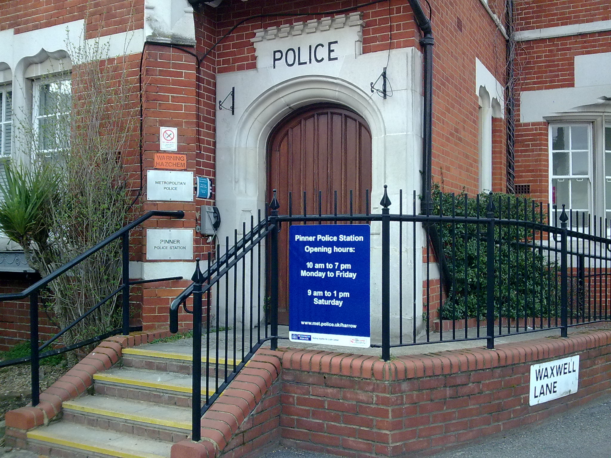 Police Station Sign - Action Signs