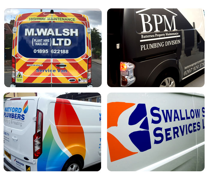 Van Signs For Transit, VW And All Other Makes And Models